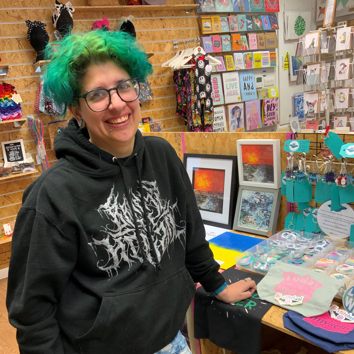 Meet The Maker - Teal Alien Crafts at Made In Ashford – Made in Ashford