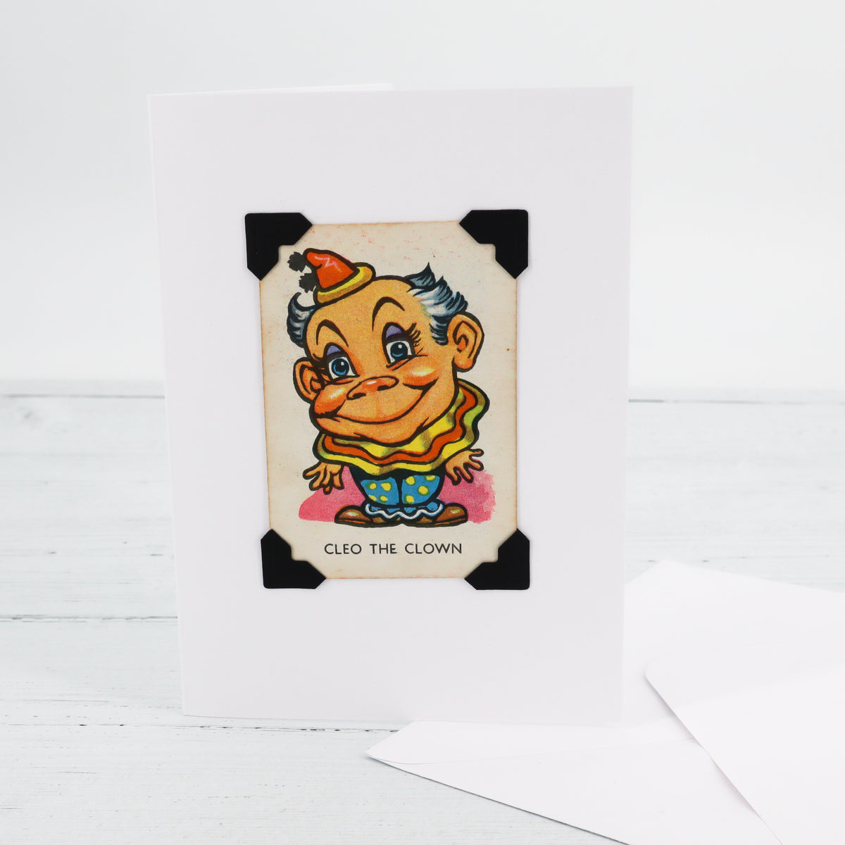 Clown card by Dellalicious Designs – Made in Ashford